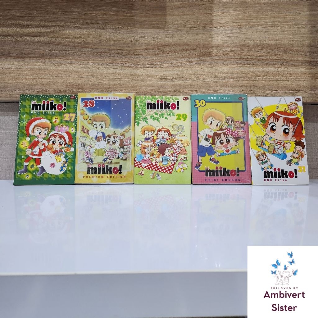 Jual [ PRELOVED ] Buku Komik Manga Hai Miiko ! 27 28 29 30 31 Original ...