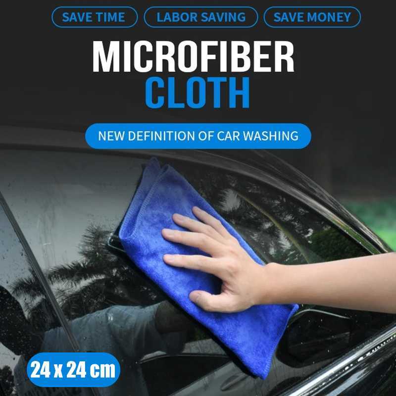 Jual Kain Handuk Microfiber Lap Pengering Mobil Quick Dry 24x24cm ...