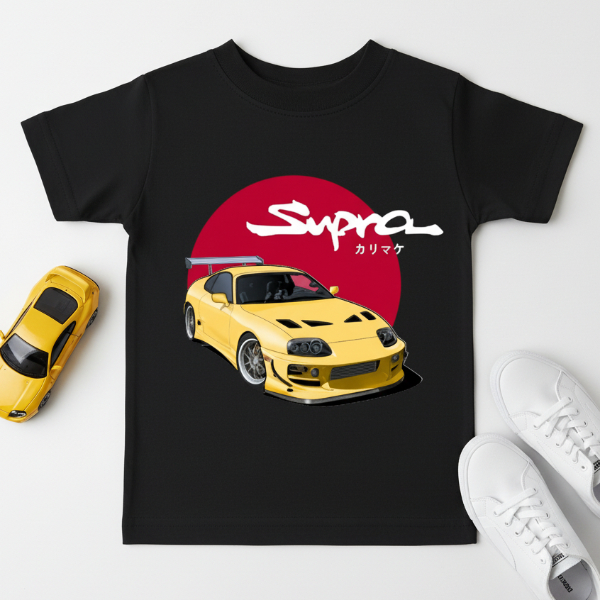 Jual Gilan Kaos Anak Mobil Toyota Supra JDM Baju Otomotif Anak Laki ...