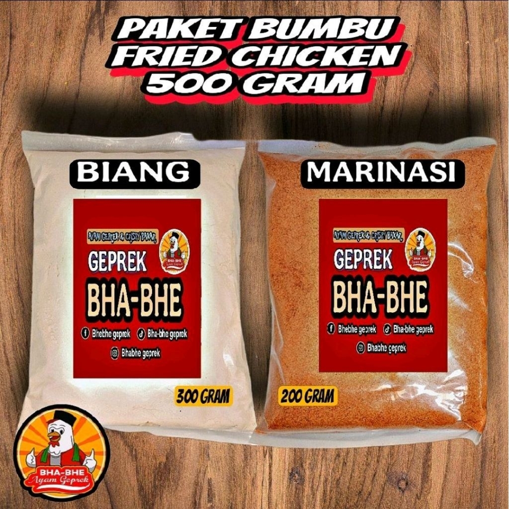 Jual paket bumbu fried chiken 500g | Shopee Indonesia