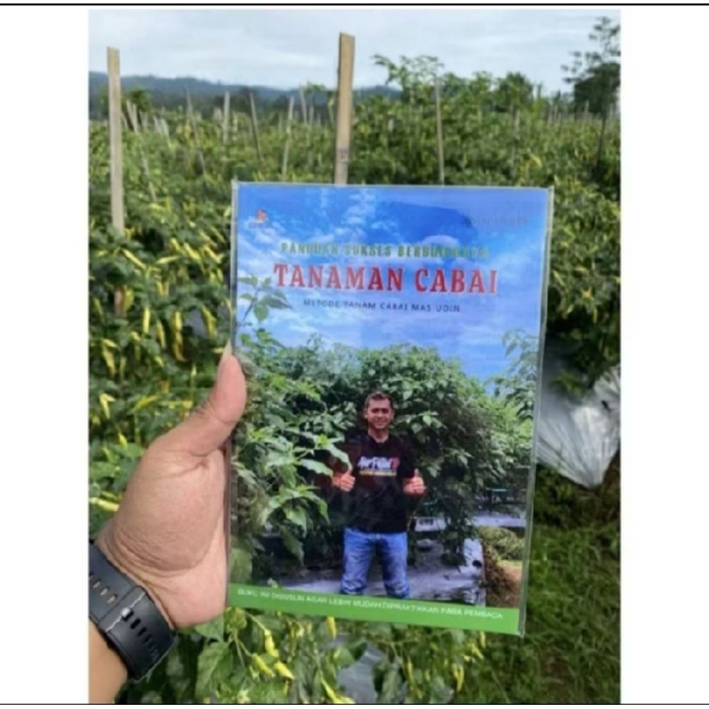 Jual Panduan Sukses Berbudidaya Tanaman Cabai Metode Tanam Cabai Mas udin | Shopee Indonesia