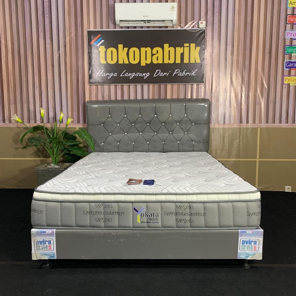 Jual Springbed Yukata Premium / Kasur Springbed Double Busa Tebal 28cm ...