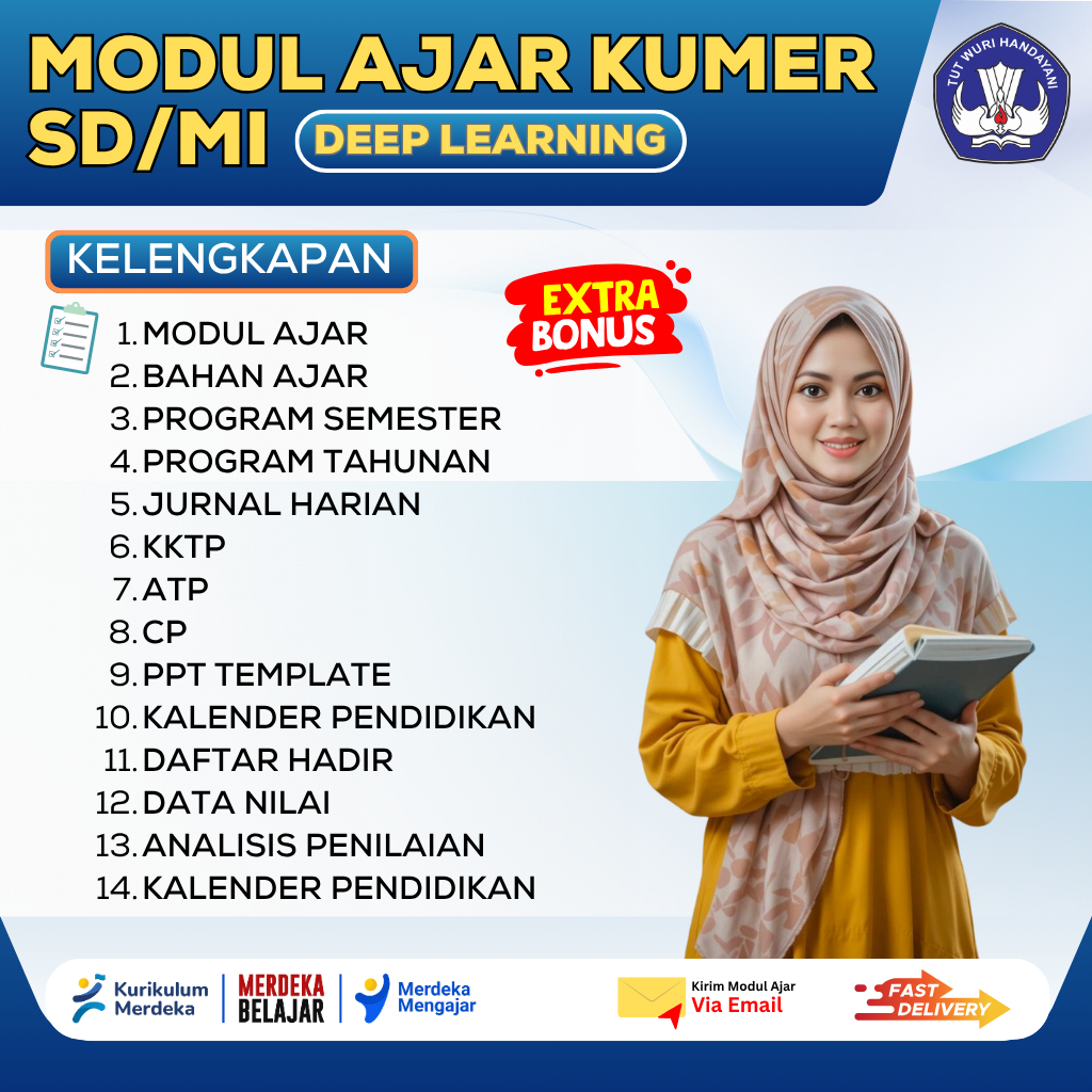 Jual Modul Ajar Deep Learning SD Kelas 5 Kurikulum Merdeka Full Mata ...