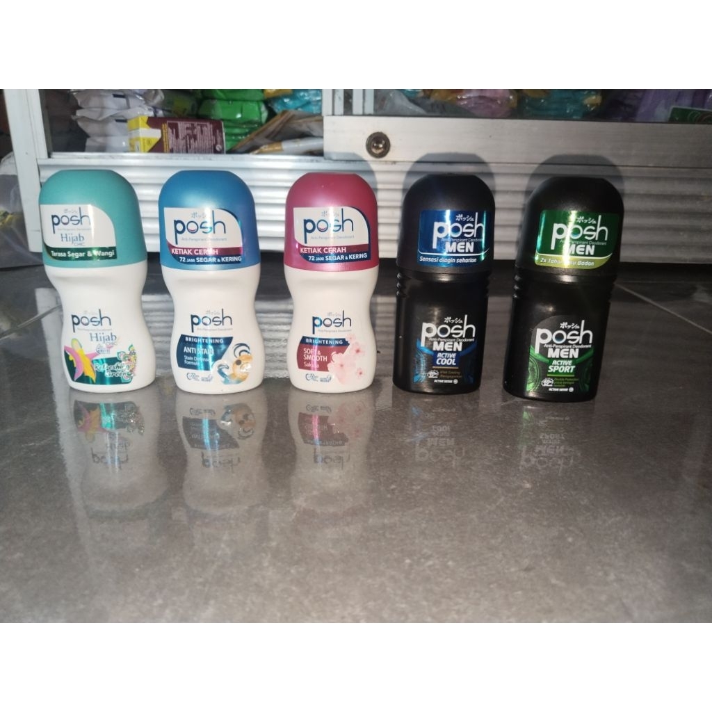 Jual Deodorant Posh roll on | Shopee Indonesia