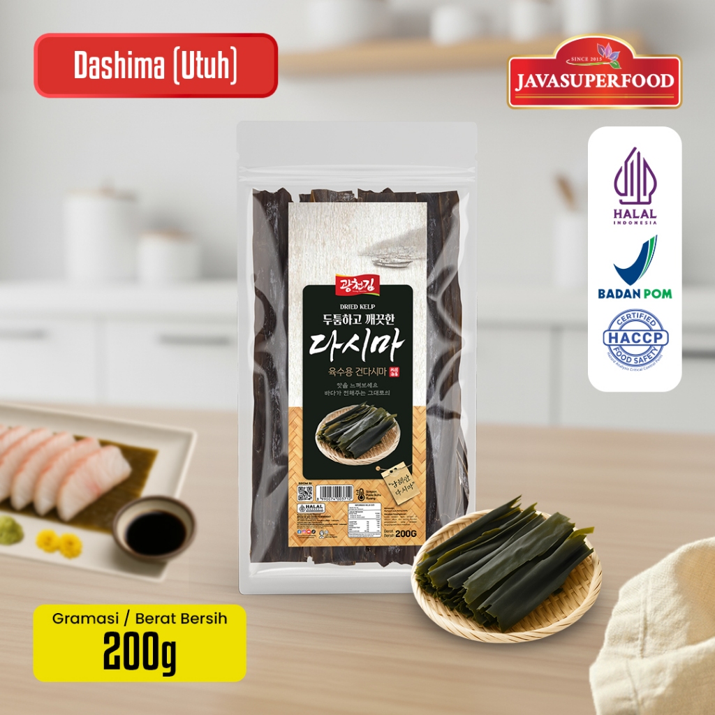 Jual Kombu / Konbu / Dashima Utuh / Kelp Dashi / Rumput Laut Kaldu ...