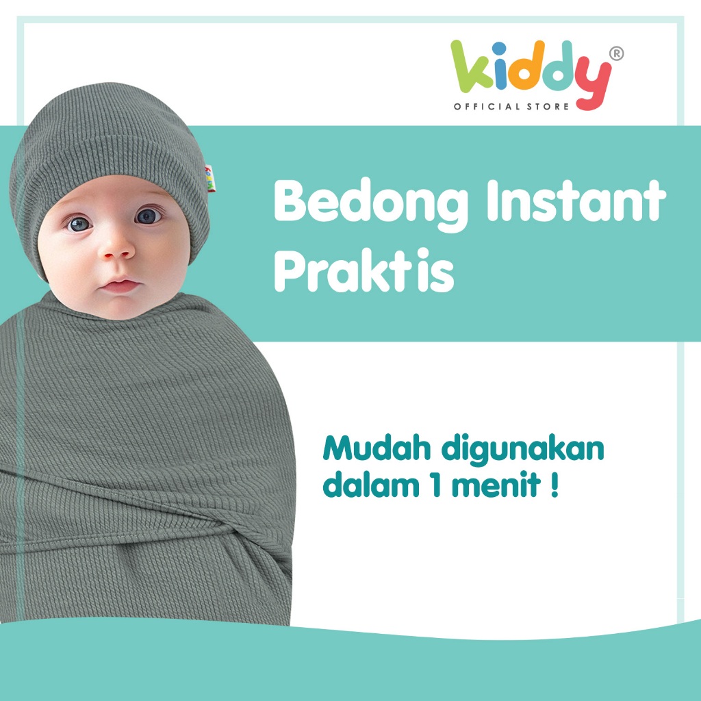 Jual Kiddy Bedong Instant Bayi / Selimut Tidur / Baby Instant Swaddle ...
