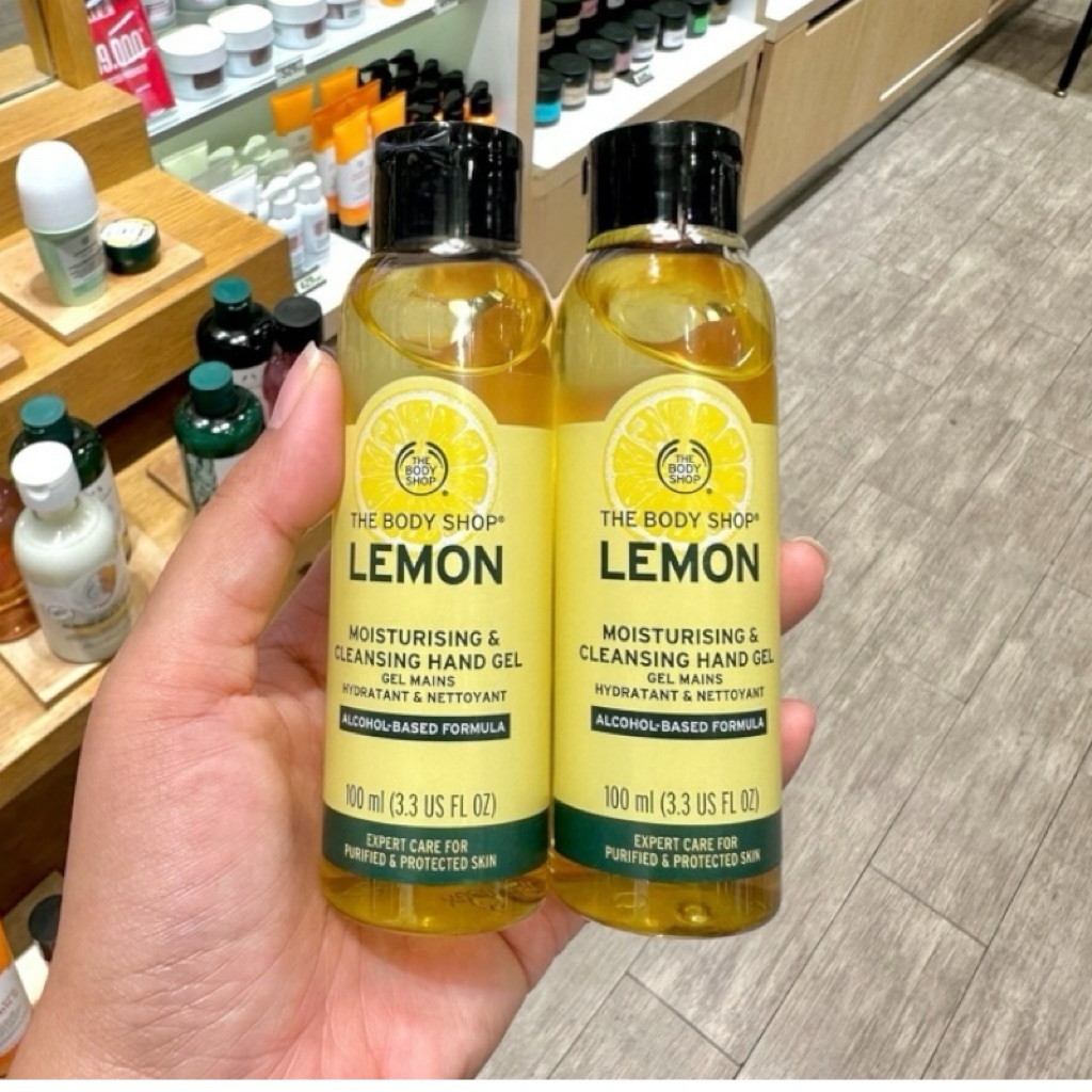 Jual The Body Shop Lemon Cleansing Hand Gel 100ml - Hand Sanitizer ...