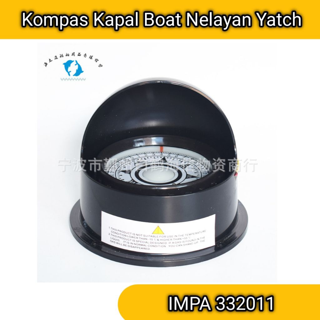 Jual Marine Compass 4" IMPA 332011 DC 12V Kompas Kapal Yatch Boat ...