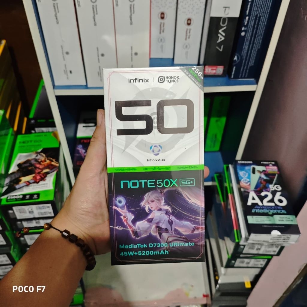Jual Infinix Note 50x 5G 8/256 Garansi Resmi No Repack | Shopee Indonesia