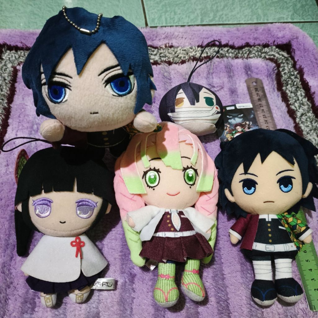 Jual Plushie boneka original Demon Slayer Tomioka Giyu Nesoberi SEGA no ...