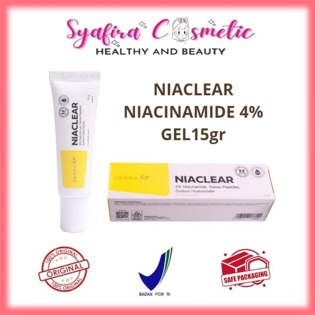 Jual SYAFIRA - Niaclear Niacinamide 4% Tranex Peptides Sodium ...