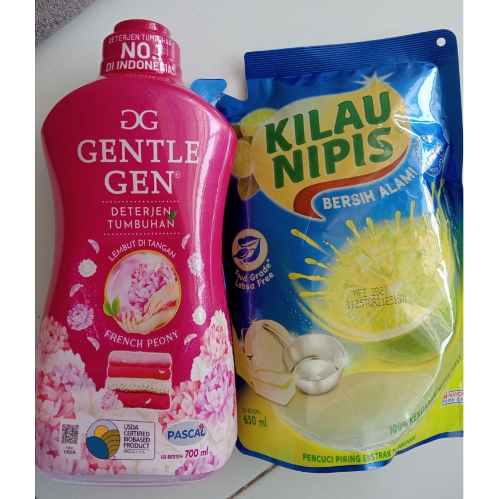 Jual Gentle Gen Tumbuhan Deterjen Bundling | Shopee Indonesia