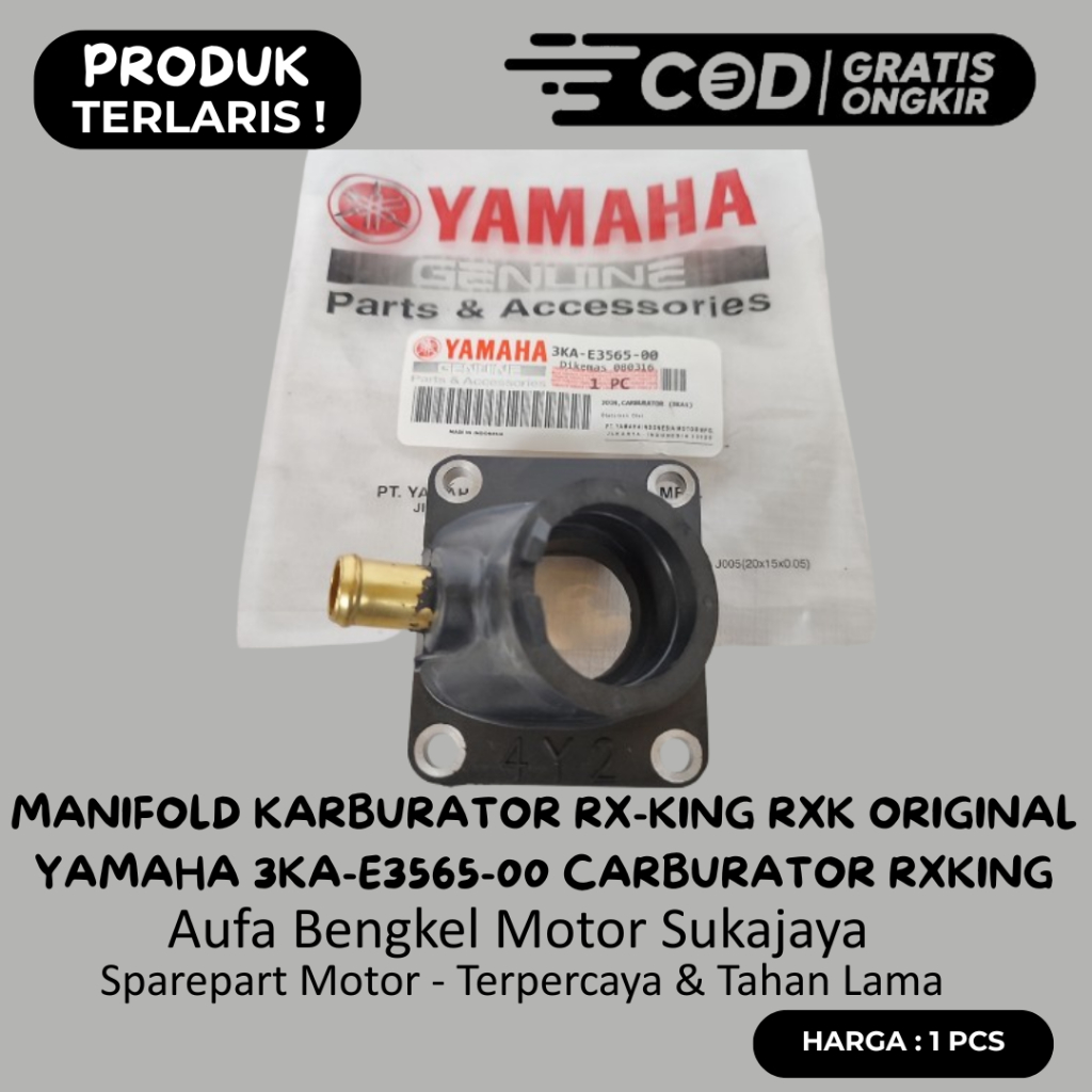 Jual Yamaha 3KA-E3565-00 Intake Manifold Joint Karburator RX King ...