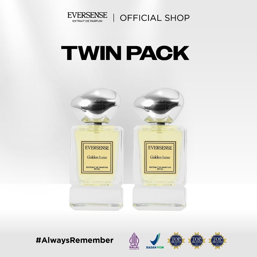 Jual Eversense Extrait De Parfum 50ml Golden Luxe ISI 2 | Parfum ...