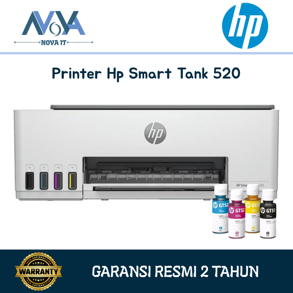 Jual Printer HP Smart Tank 520 All in One (Print-Scan-Copy) | Shopee ...