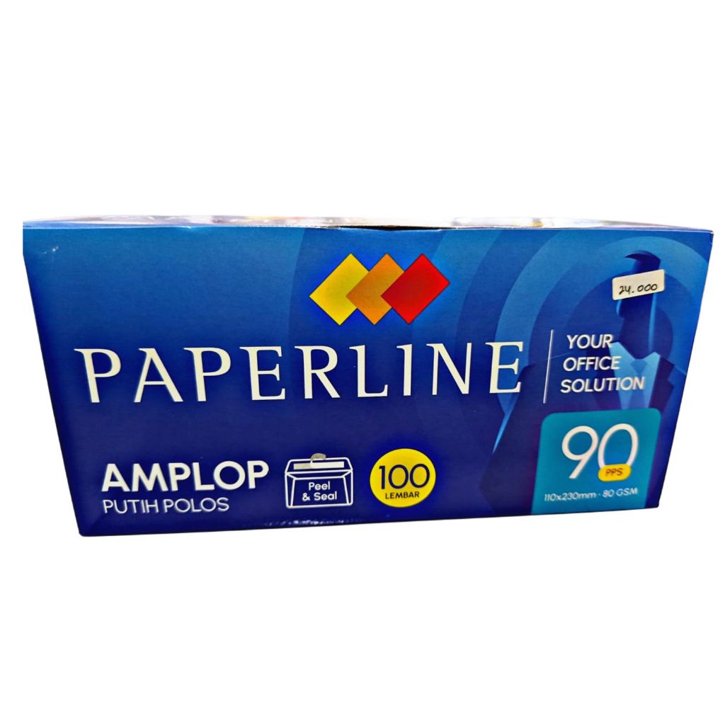 Jual AMPLOP PAPERLINE PUTIH POLOS 90 PPS / AMPLOP PUTIH POLOS 90 PPS ...