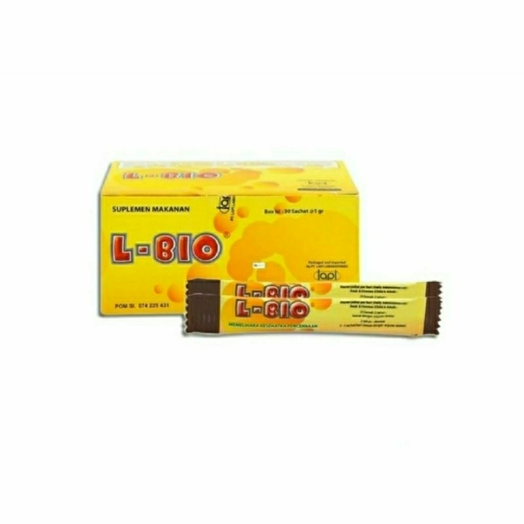 Jual L BIO Granule probiotik sachet untuk kesehatan pencernaan | Shopee ...