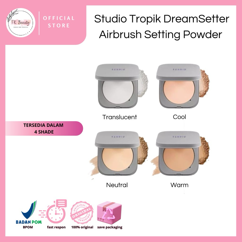 Jual Studio Tropik DreamSetter Airbrush Setting Powder | Shopee Indonesia