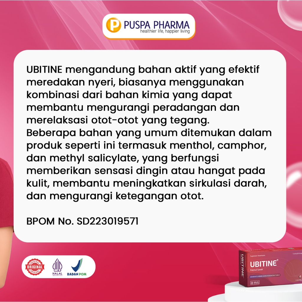 Jual Ubitine - Membantu memelilhara kesehatan tubuh - CoEnzym Q10 ...