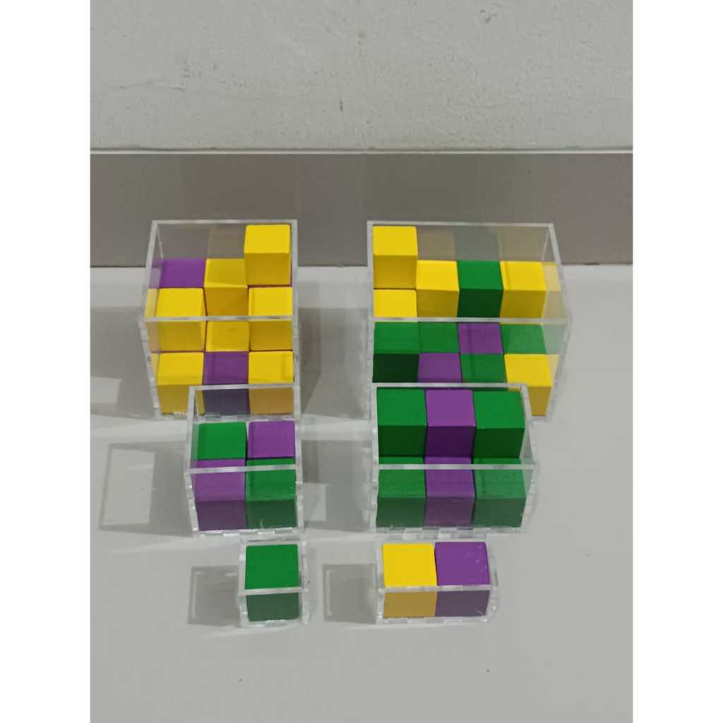 Jual Model Volume Kubus dan Balok 50/100 Kubus Satuan - Alat Peraga ...