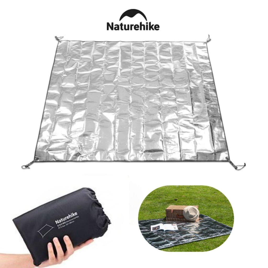Jual Matras foil aluminium naturehike NH20FCD03 alas tenda footprint ...