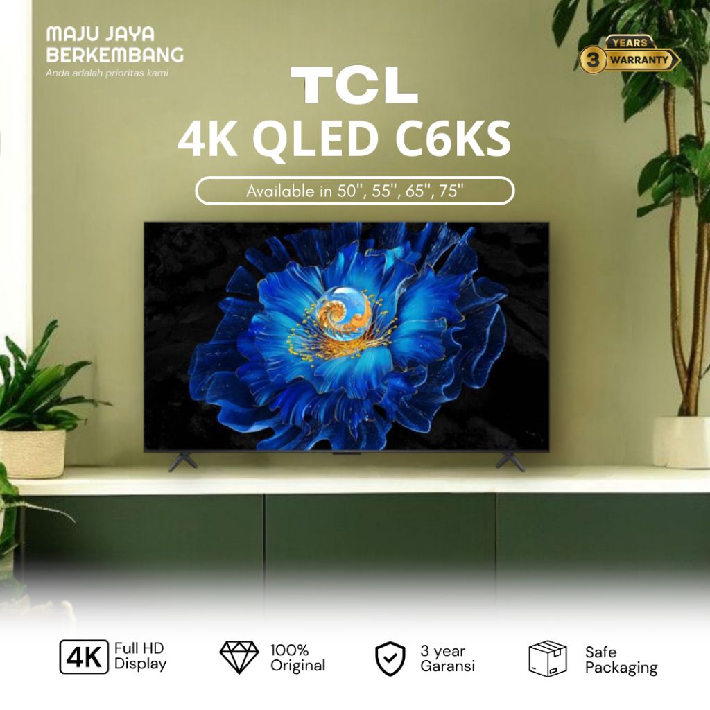 Jual TCL 55C6KS 4K MINI LED QUANTUM DOT G00GLE TV 55 inch c6ks | Shopee ...