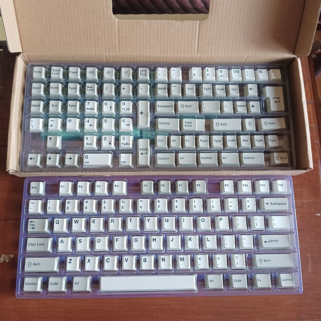 Jual Keycaps Yongqiu Retro 9009 ABS Double Shot Keycap Cherry Profile ...