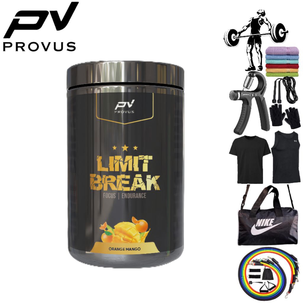 Jual PROVUS - Limit Break 450gram Preworkout PWO PV 100% ORIGINAL ...
