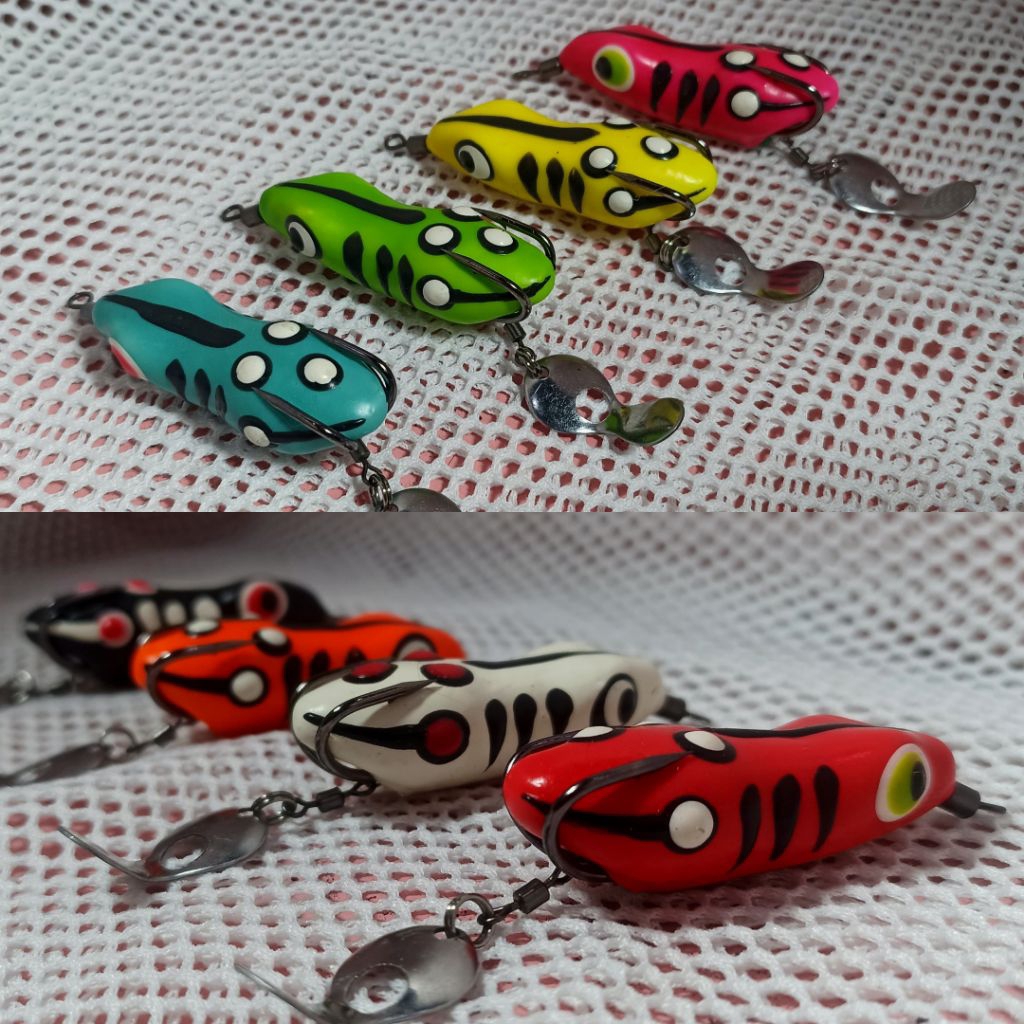 Jual Soft Frog Berisik Blade Centong Body Slim Killer 4,5cm (beli 10 ...