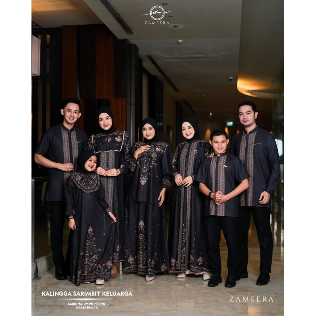 Jual READYSTOCK - KALINGGA SARIMBIT WARM BLACK BY ZAMEERA // Famset ...