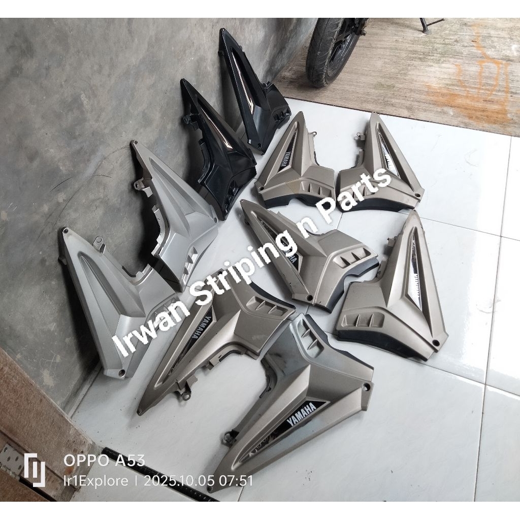 Jual Cover Body Tengah Cover Aki Yamaha Scorpio New Scorpio Z | Shopee ...