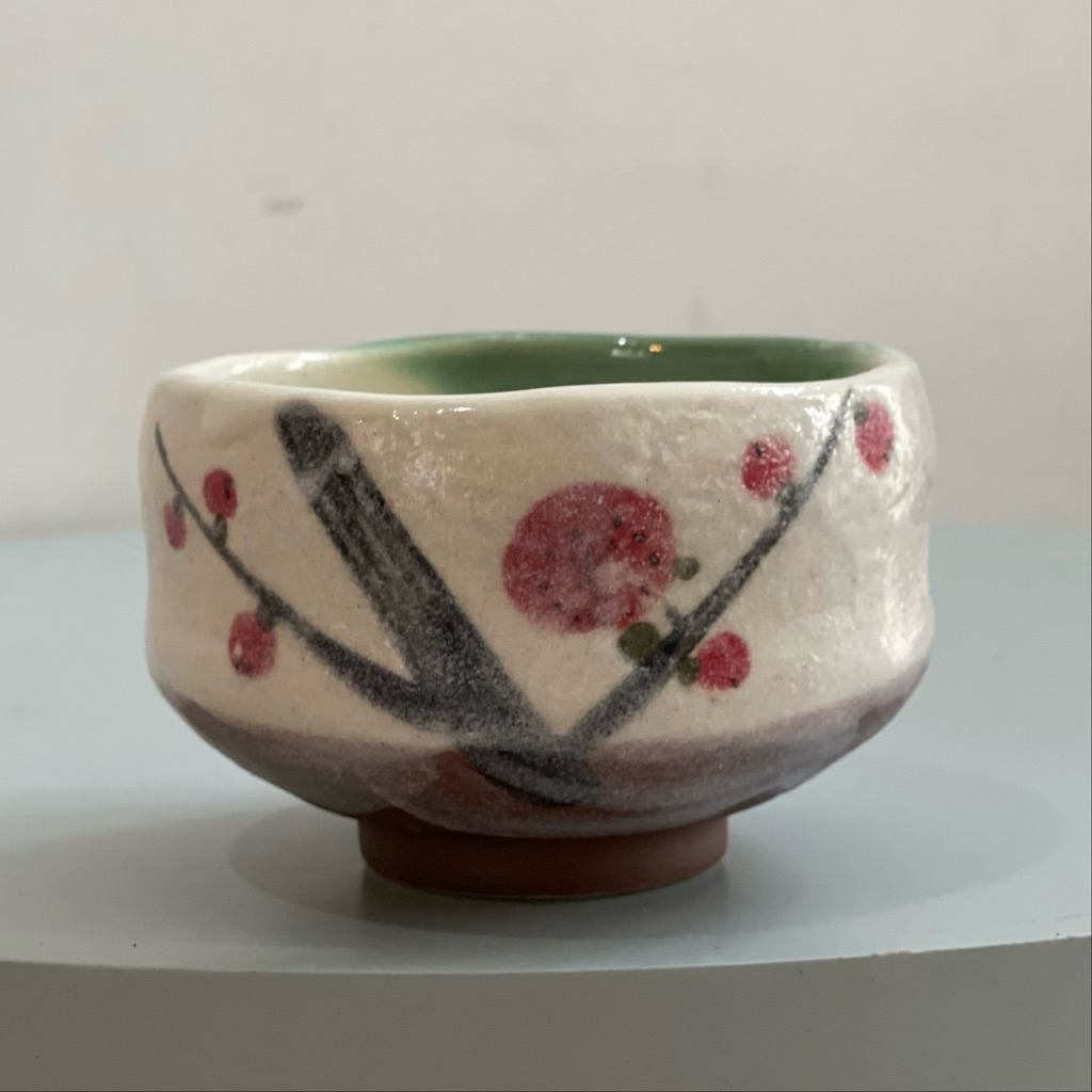 Jual [Ready] Small Chawan / Matcha bowl Ume Oribe made in Japan | Shopee Indonesia