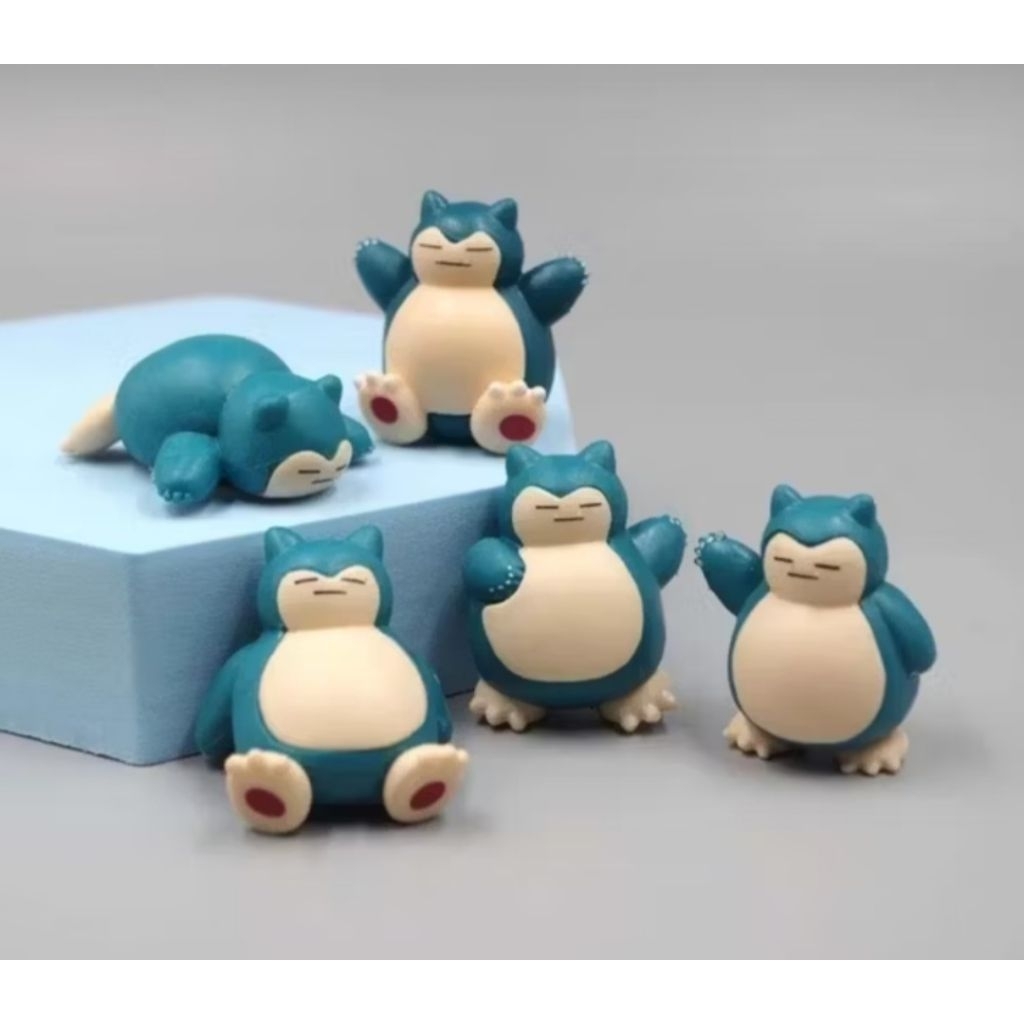Jual action figure snorlax pokemon snorlax topper snorlax | Shopee ...