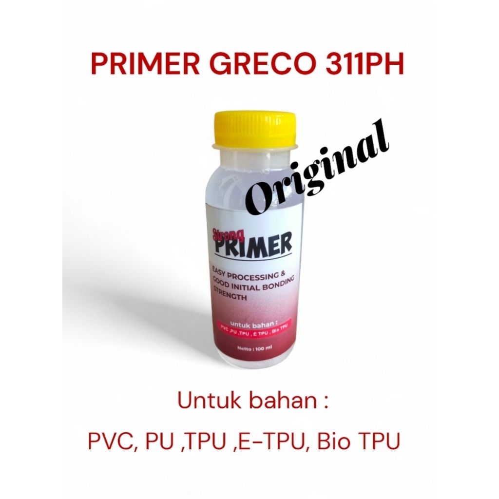 Jual PRIMER GRECO 311PH - PRIMER PVC, PU, TPU, E TPU, Bio TPU, Isi 100 ...