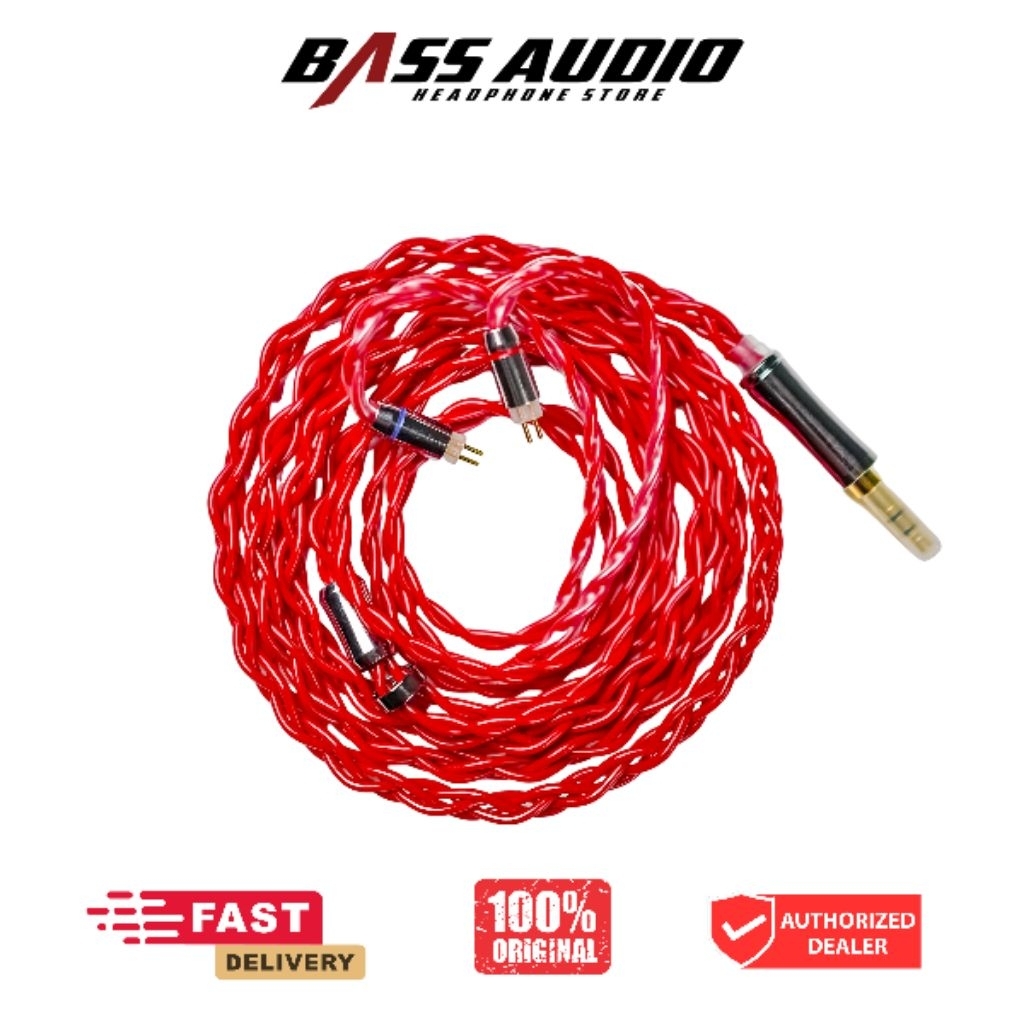 Jual XINHS Red Velvet 4-Strands Of 6N Single Crystal Copper Litz ...