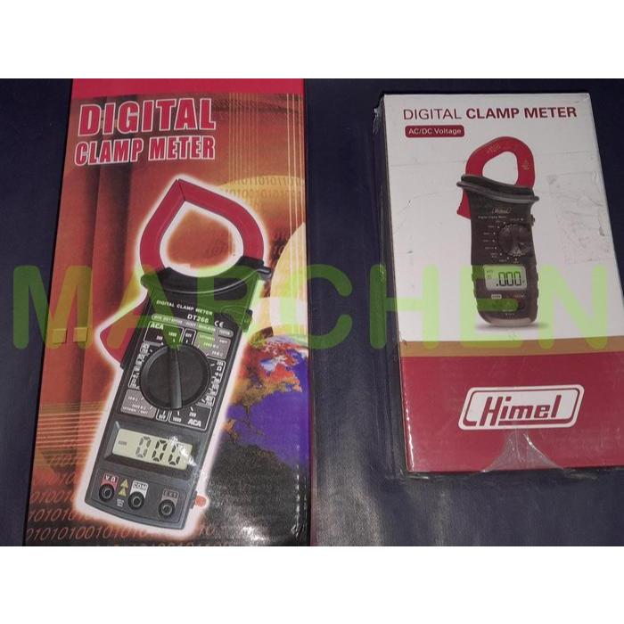 Jual TANG AMPERE DIGITAL AC CLAMP METER AMPERE METER MULTITESTER ...