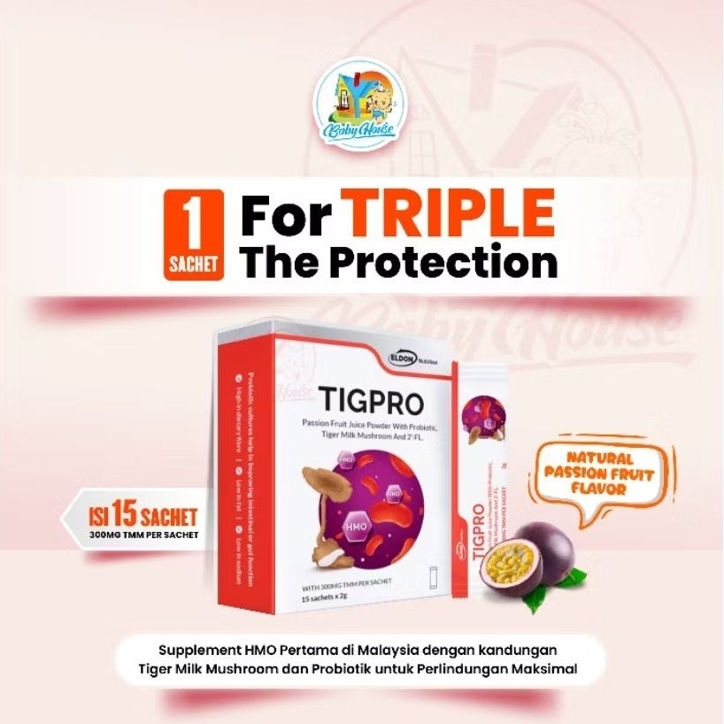 Jual TIGPRO - READY STOCK | Tiger Milk Mushroom, Probiotic, Colostrum ...