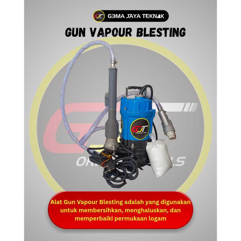 Jual Gun Vapor Blasting Set Lengkap Nozzle Pompa Mesin Blasting Kuat ...
