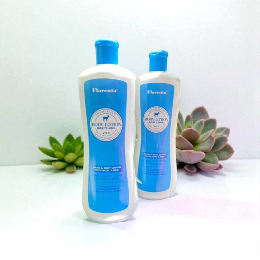 Jual Flacenta Hand & Body Lotion 500ml Double Moist with Goat'sMilk ...