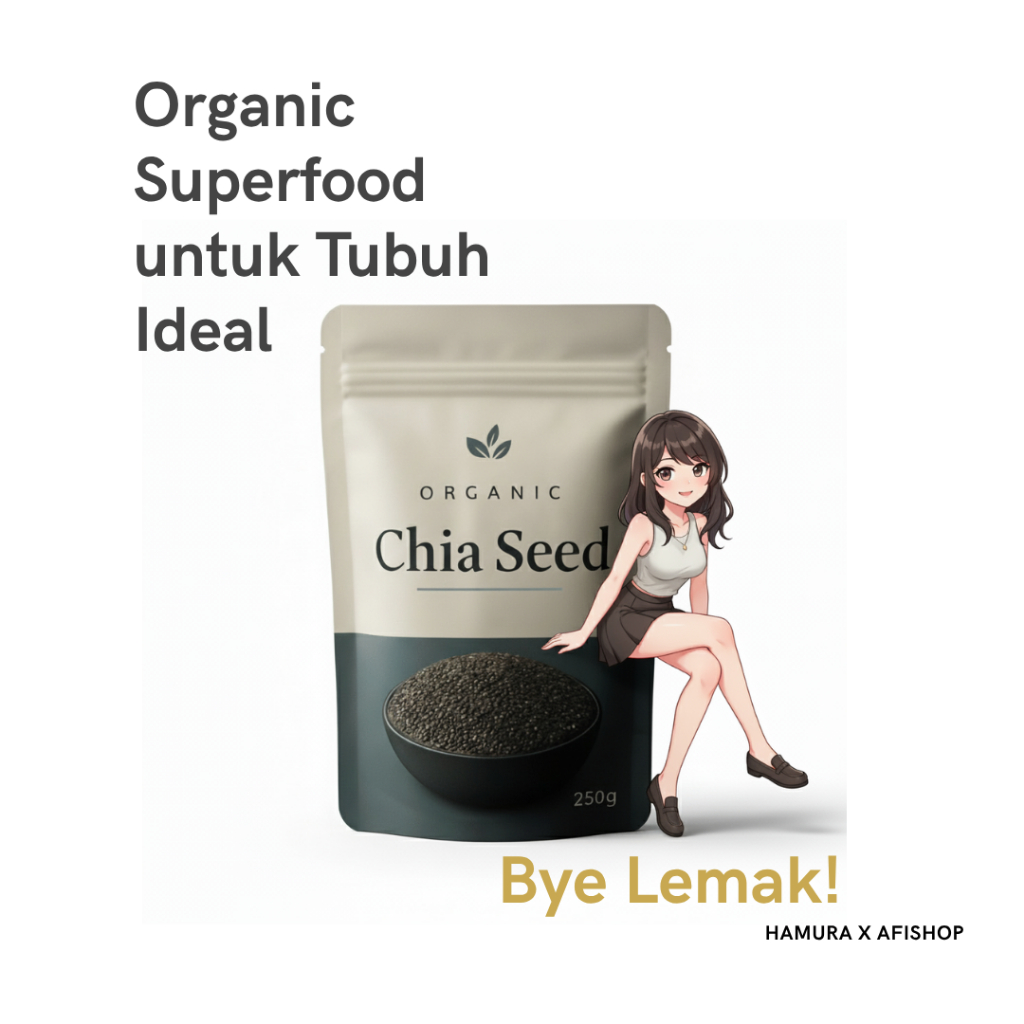 Jual Organic Cia Seeds 250g | Obat Herbal Pencernaan | ChiaSeed ...