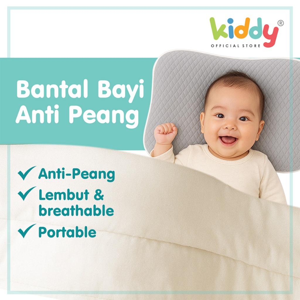 Jual Kiddy Bantal Bayi Anti Peyang | Bantal Tidur Empuk, Nyaman dan ...