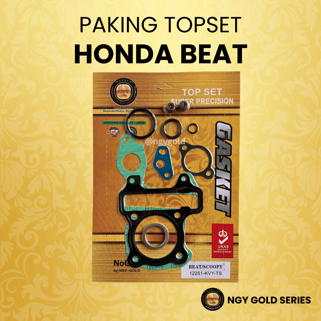 Jual Paking / Gasket Topset NGY Motor Honda BEAT / SCOOPY | Shopee ...