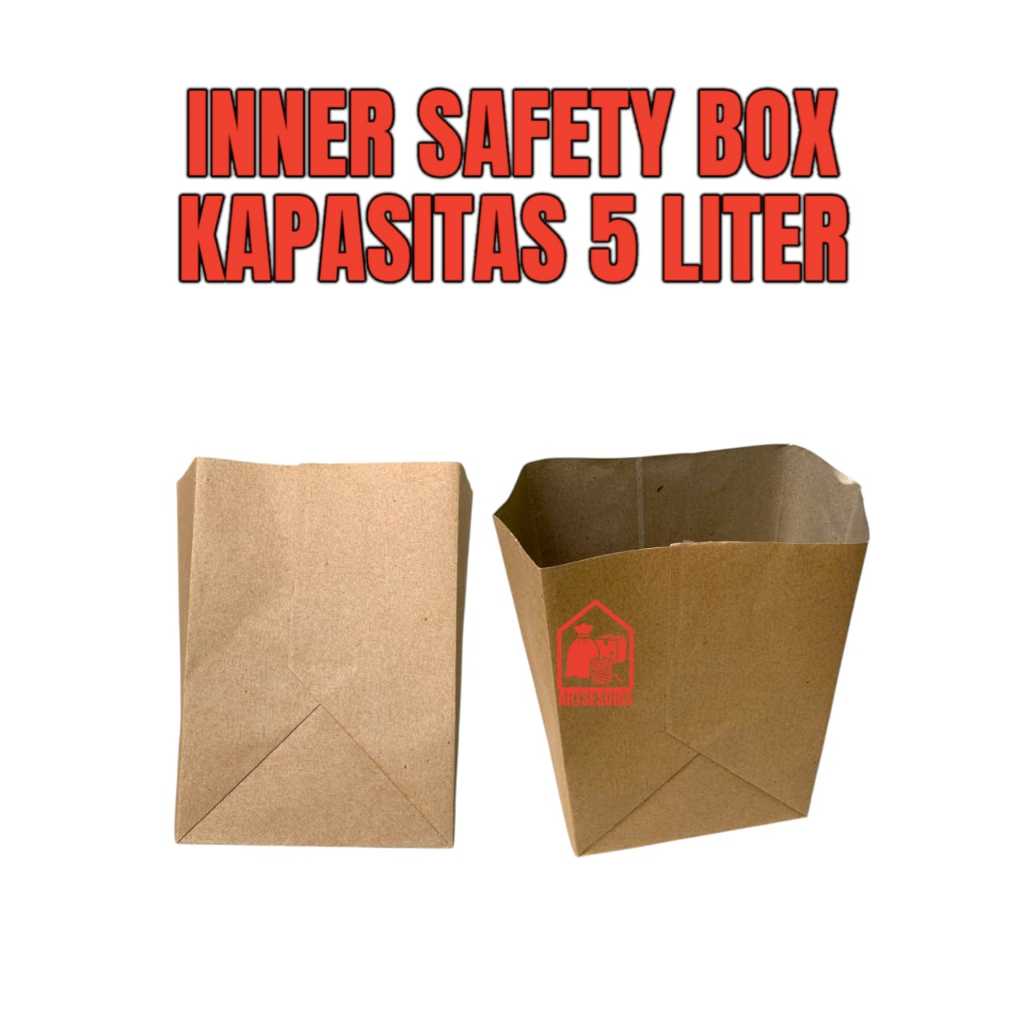 Jual INNER SAFETY BOX 5 LITER TEBAL kardus safety box inner safety box ...