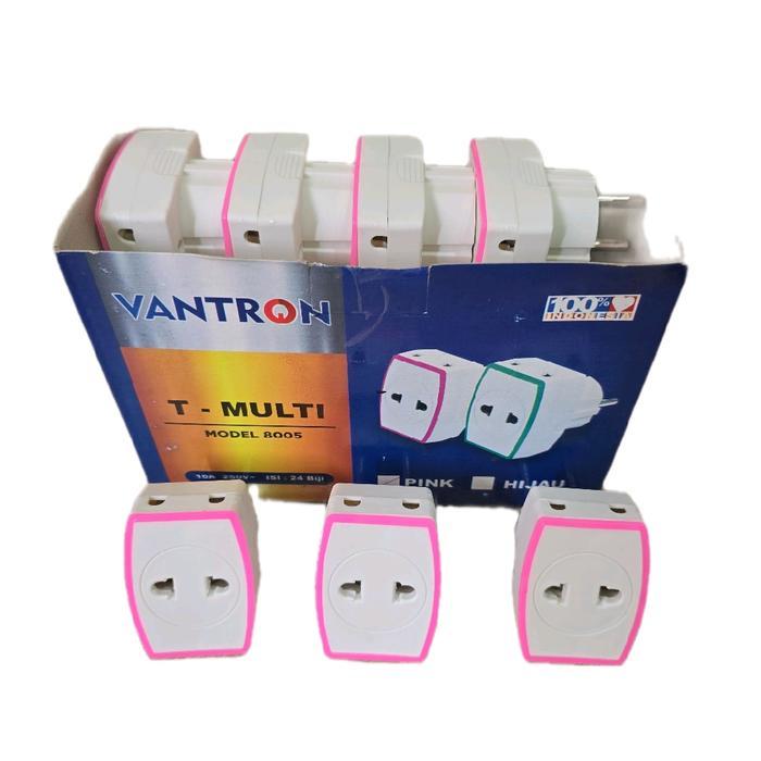 Jual VANTRON Steker T Multi / Colokan T Multi 3 Lubang / T Mini ...