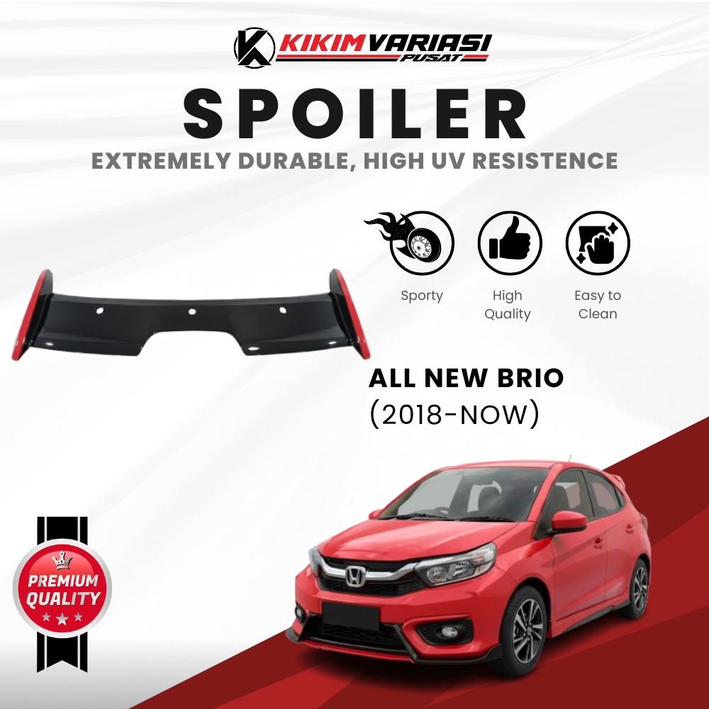 Jual Spoiler Sporty Brio Urbanite - Pilihan Warna Original Ready All ...