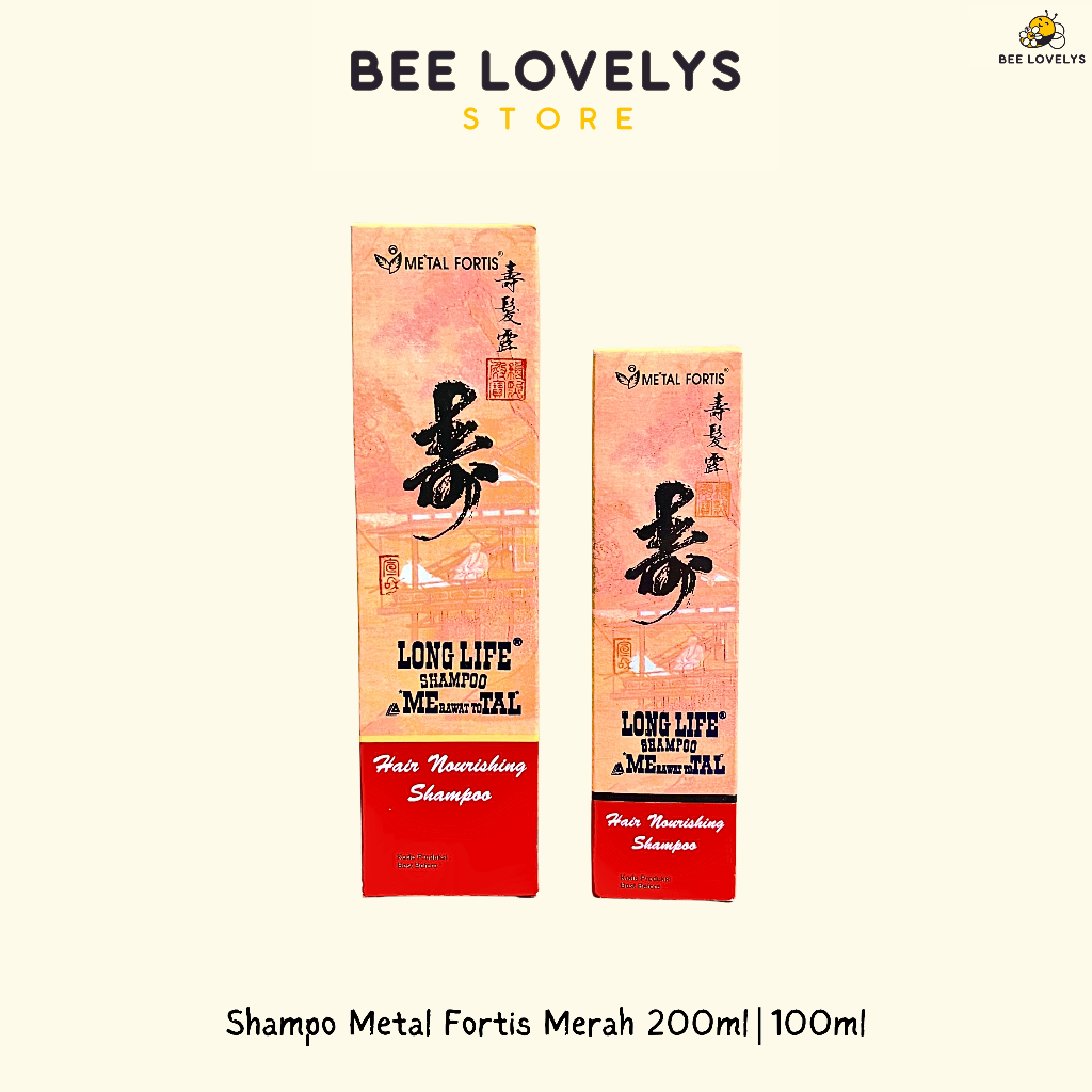 Jual Shampo METAL FORTIS Merah 200ml | 100ml | Shopee Indonesia