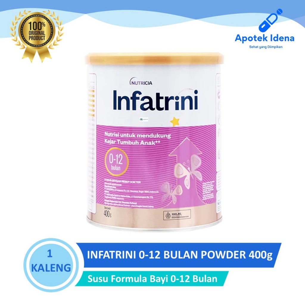 Jual INFATRINI 400g INFATRINI Powder 400gr untuk Usia 0-12 Bulan Susu ...