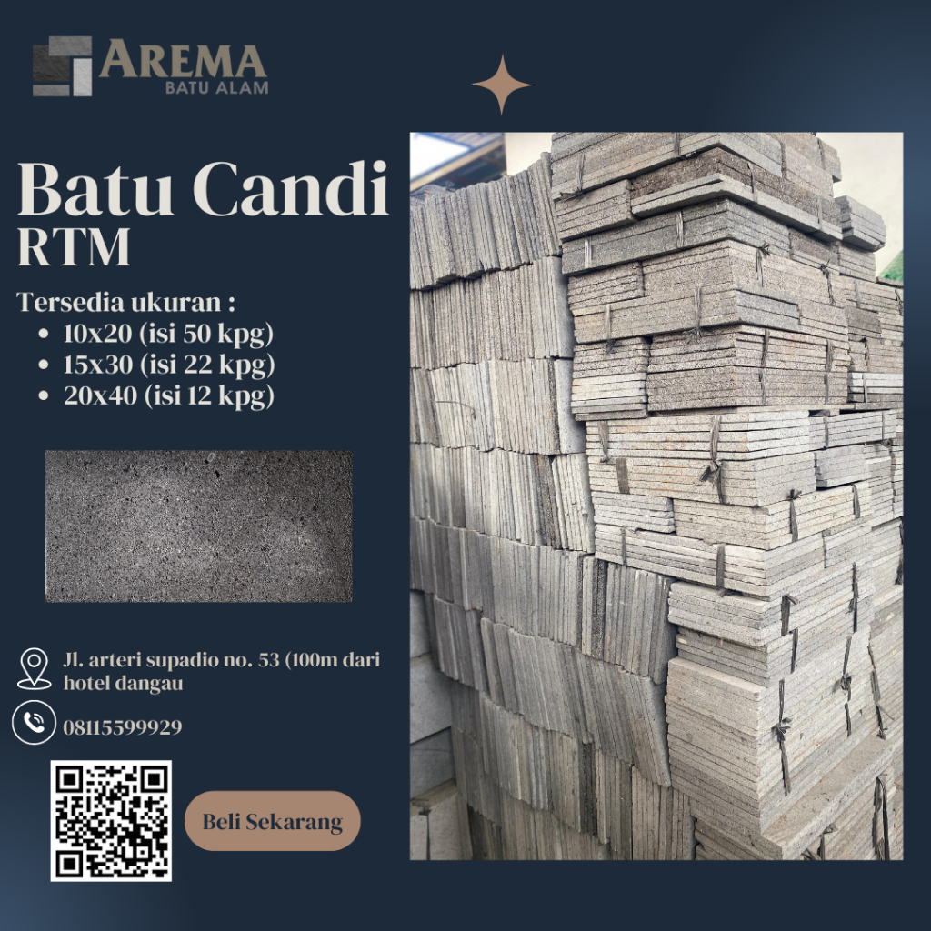 Jual BATU ALAM CANDI RTM | Shopee Indonesia