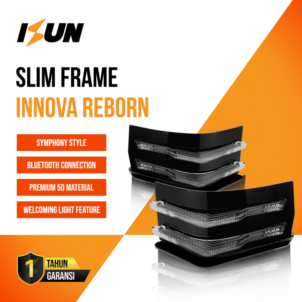 Jual ISUN LED Slim Frame Cakar Innova Reborn G V Lazy Eyes DRL 5D ...