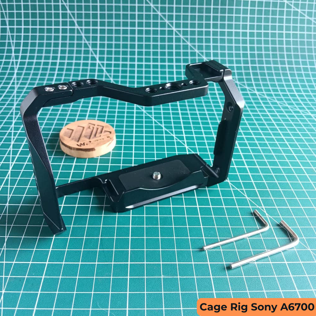 Jual Cage Rig Sony A6700 Bracket Grip | Shopee Indonesia